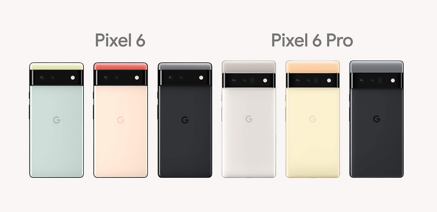 Google Pixel 6 и Pixel 6 Pro: характеристики и цены | The Page